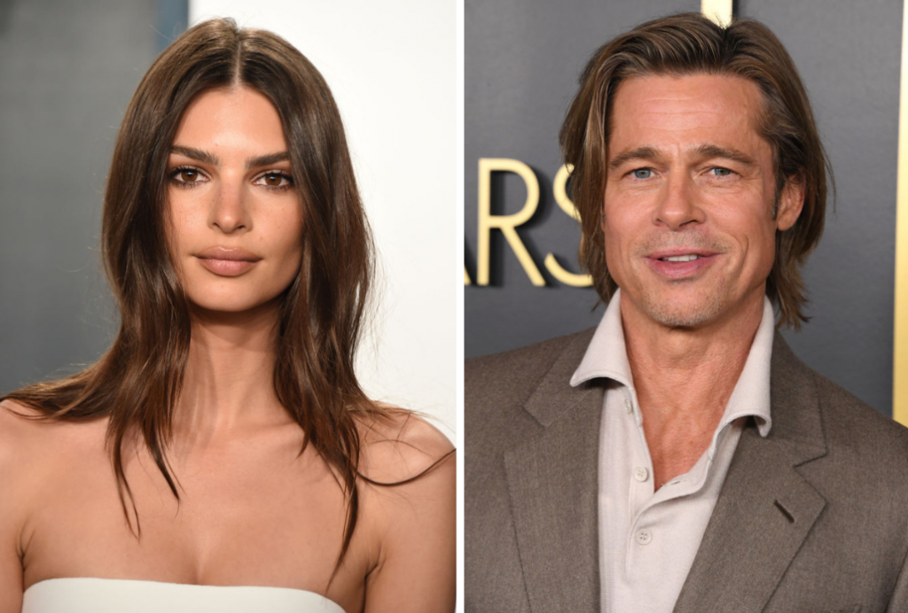 Tényleg alakul valami Brad Pitt és Emily Ratajkowski között | Marie Claire