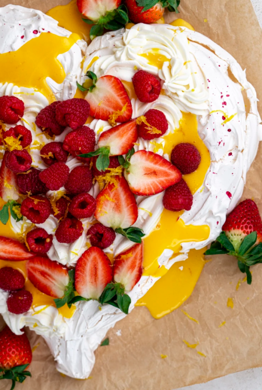 Ez a pavlova-torta recept igazi ízkavalkádot okoz