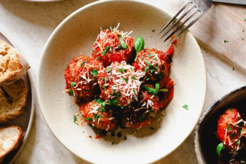 Paradicsomos húsgombóc egyenesen Olaszországból