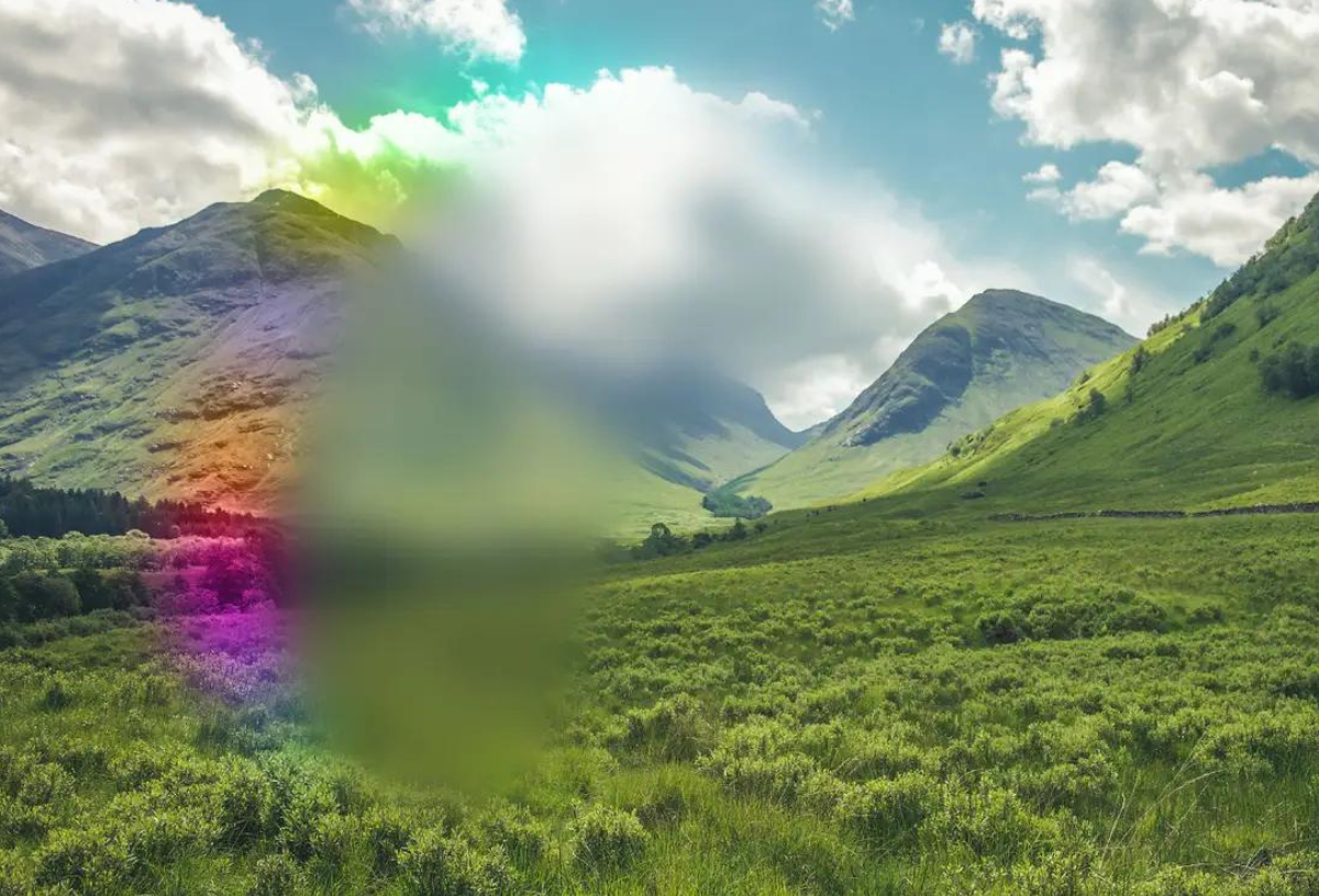 Képeken, mit látnak az emberek aurás migrén alatt