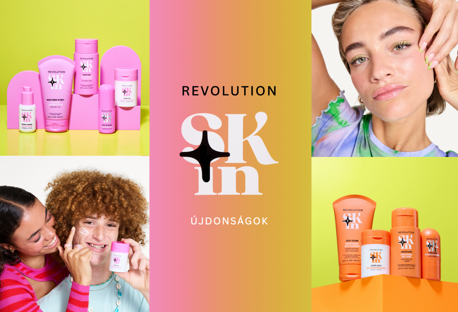 Revolution SKin: A szép smink alapja a megfelelő bőrápolás